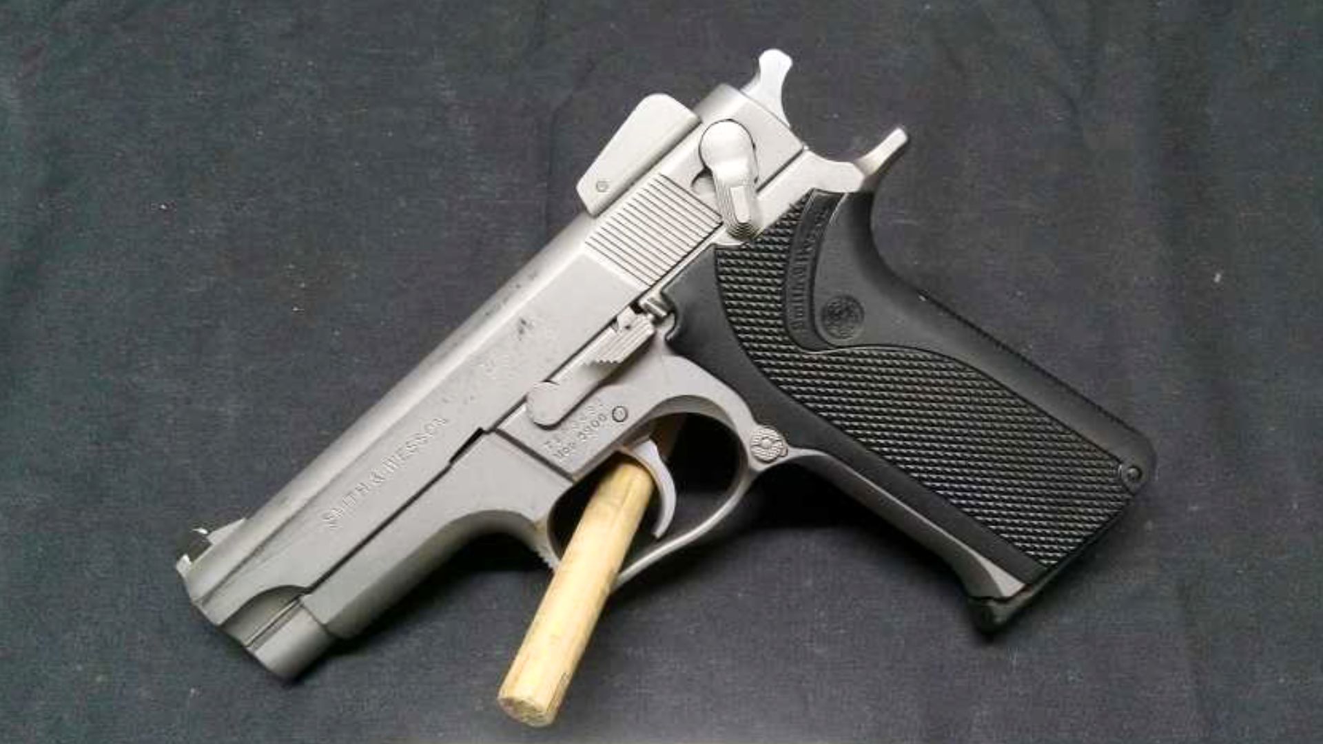 These metal pistols still compete with the new stuff
