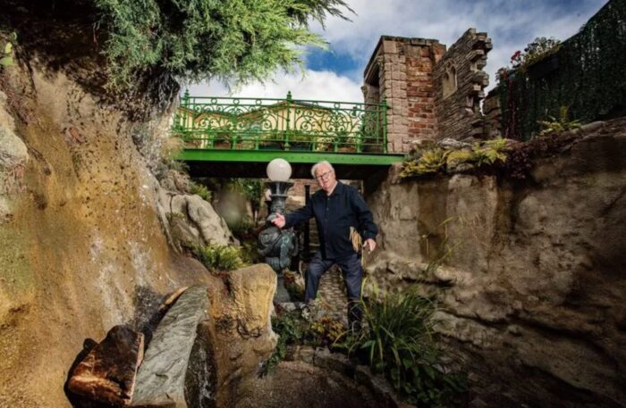 British Eccentric Builds Elaborate Cave Network Beneath His Garden