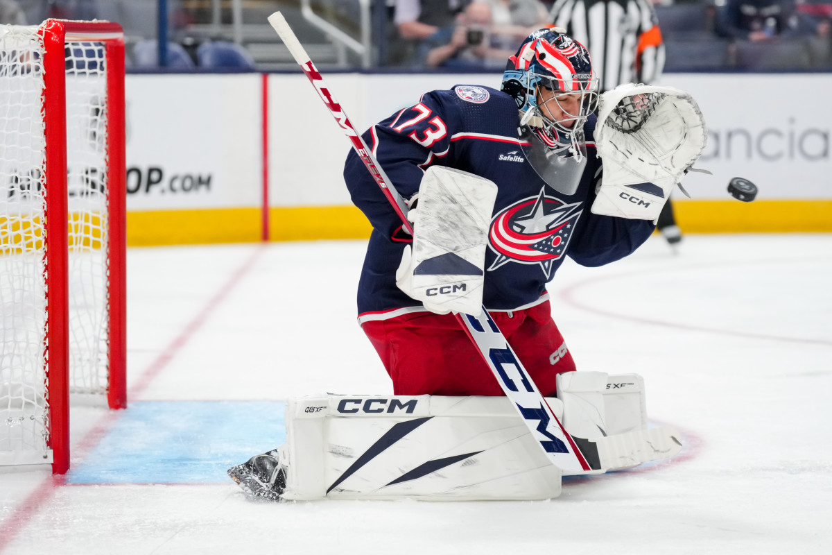 Why Jet Greaves Is Ready To Replace Merzlikins as Blue Jackets’ No. 1 ...