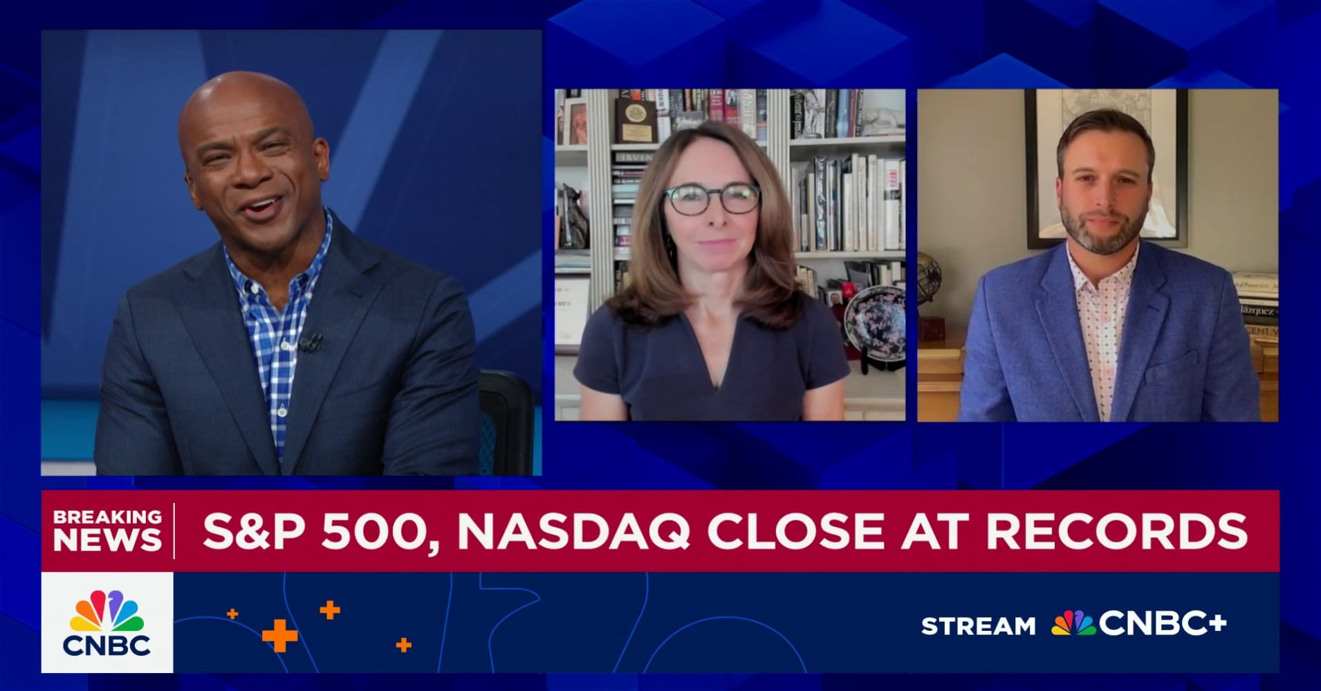 S&P 500 and Nasdaq close at record high