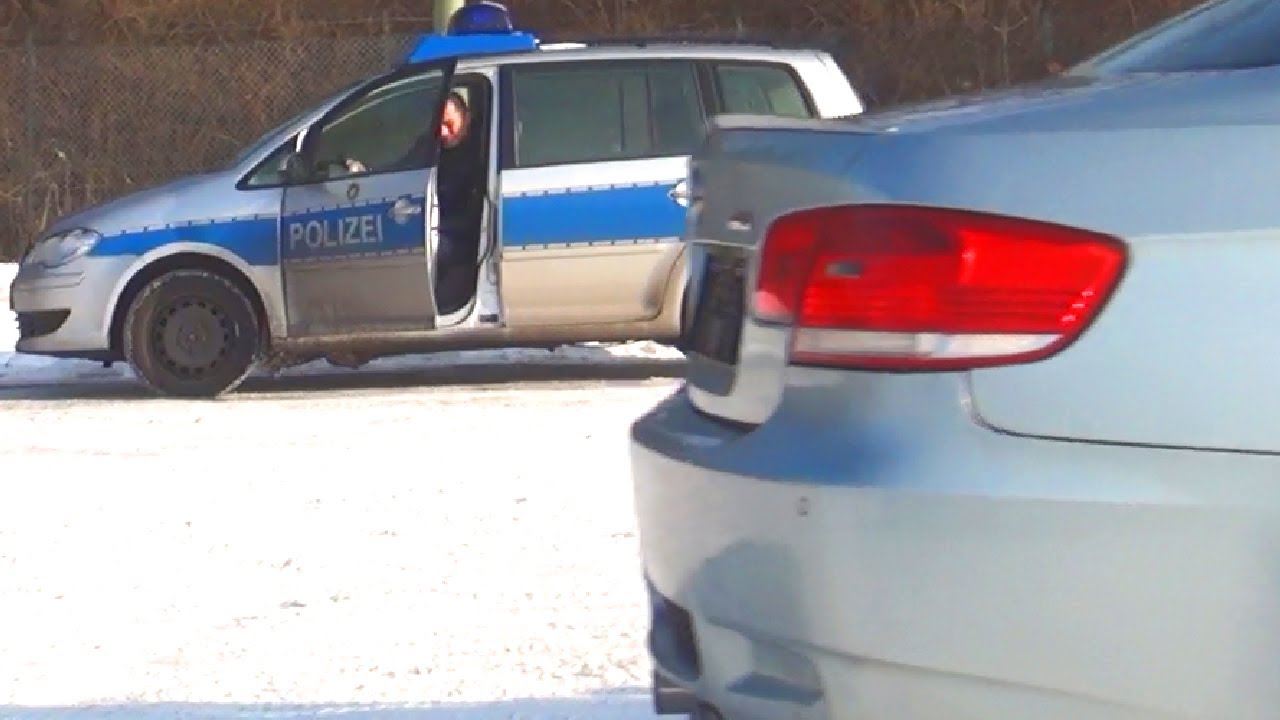 BMW M3 E92 – Snow Drive & Unexpected Police Encounter
