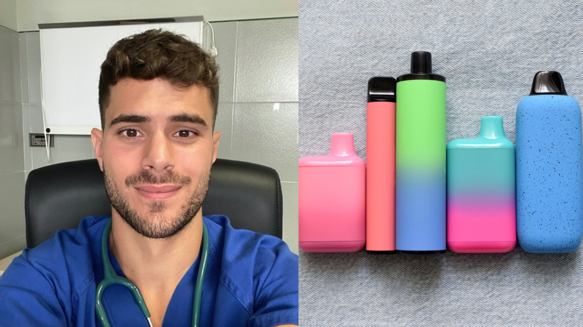 Víctor Puig, médico: “El uso del vaper multiplica por tres o más el ...