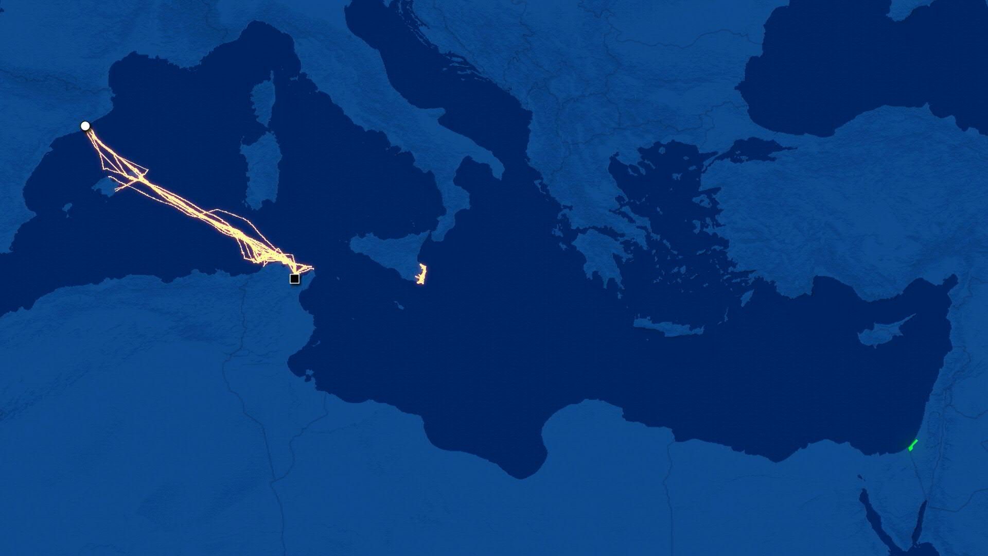 ANIMATED MAP: the route of the Gaza flotilla
