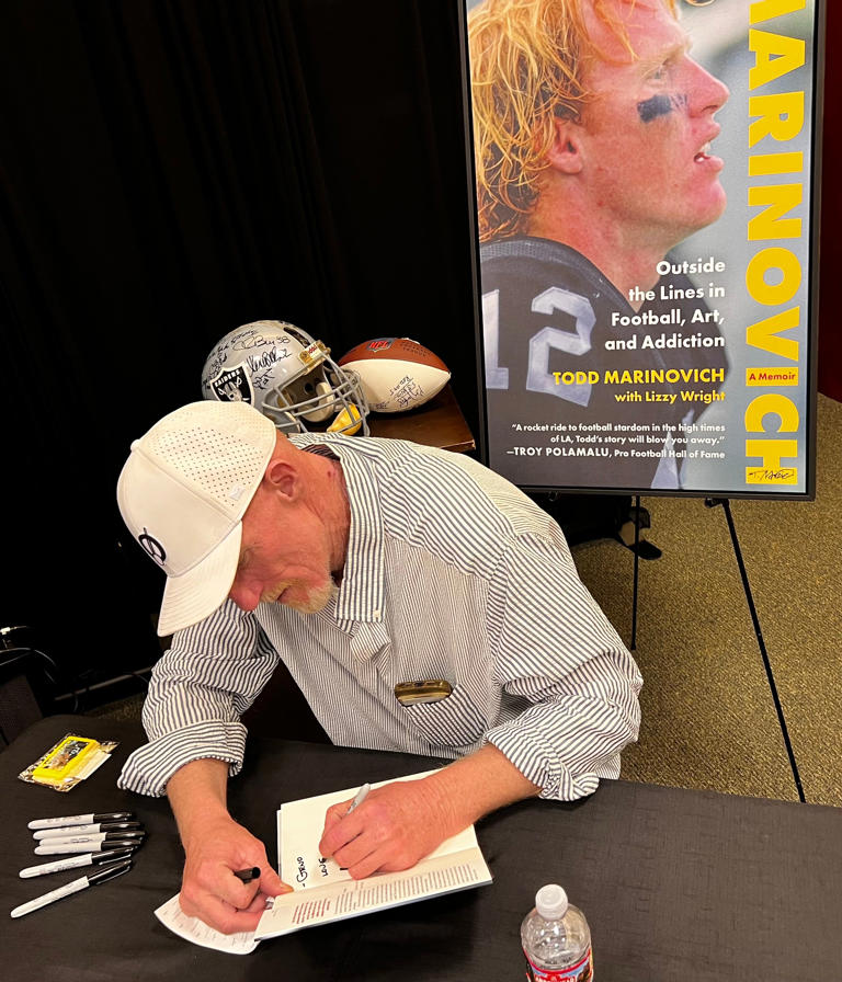 Having 'worst sports father' showed ex-Raiders QB Todd Marinovich how ...
