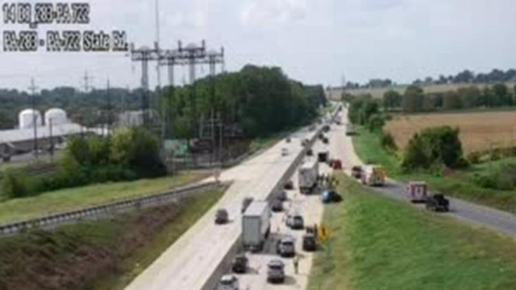 Lancaster County ramp closed following tractor trailer crash along I ...