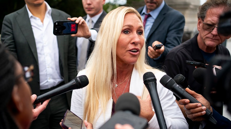 Greene: ‘There’s a lot of weak Republican men’