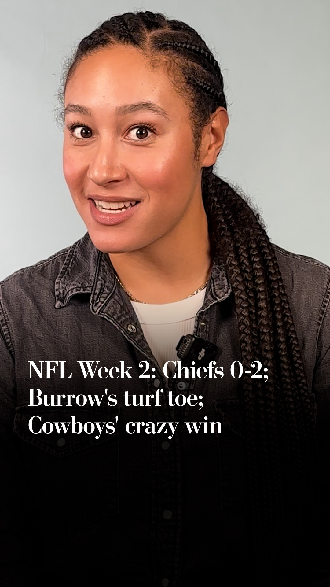 NFL Week 2: Burrow's turf toe; Chiefs 0-2; Cowboys crazy win