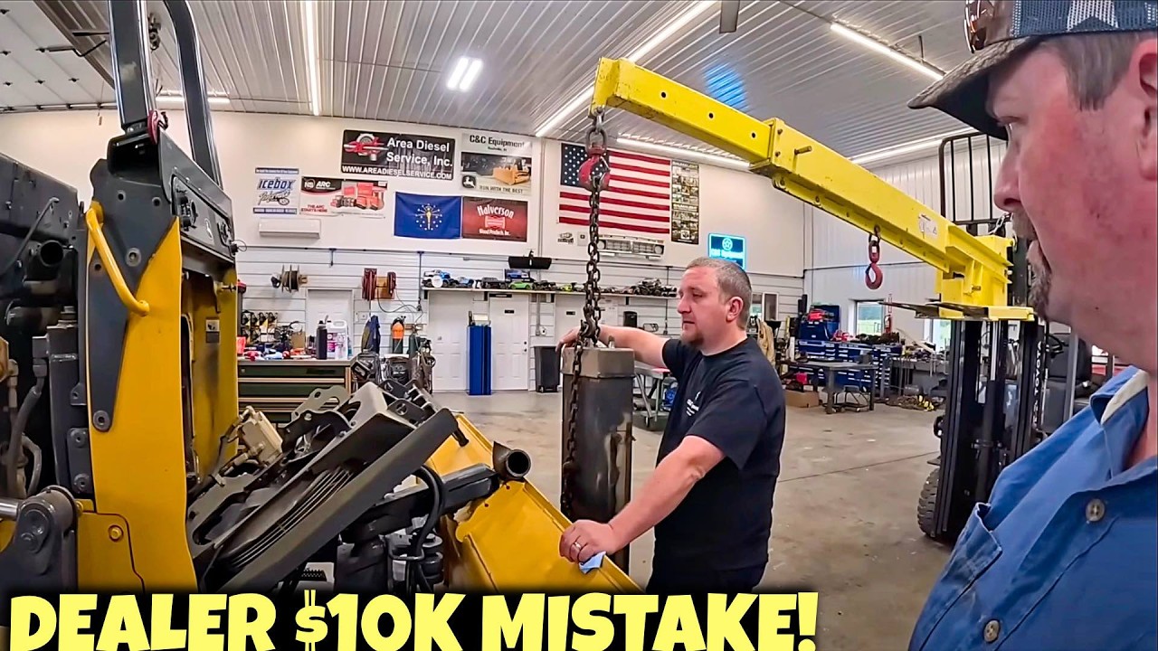 John Deere dealer's $10,000 mistake we fixed! (700K dozer)