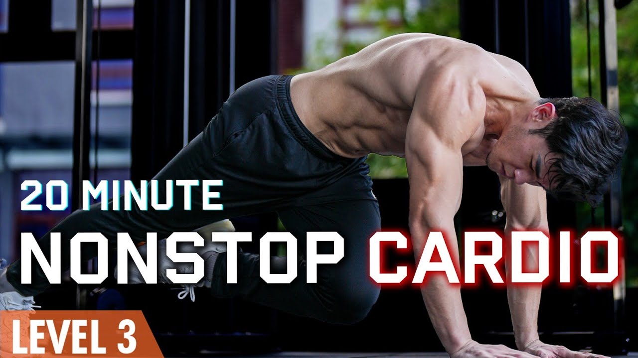 20 minute home cardio (no excuses)