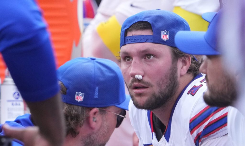 Tony Romo devastated by Josh Allen injury