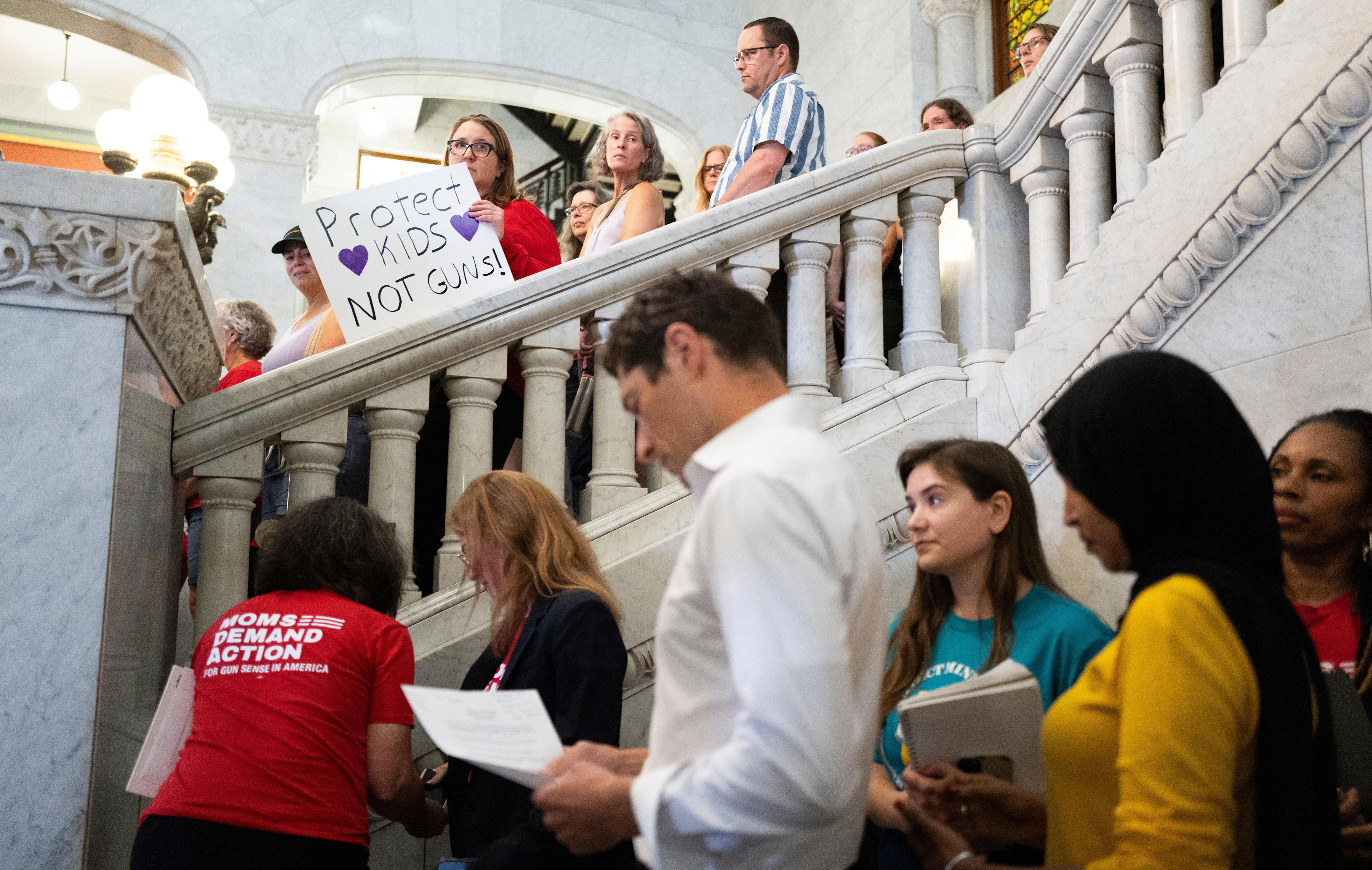 Gun control advocates converge on state capitol hoping to bring change ...