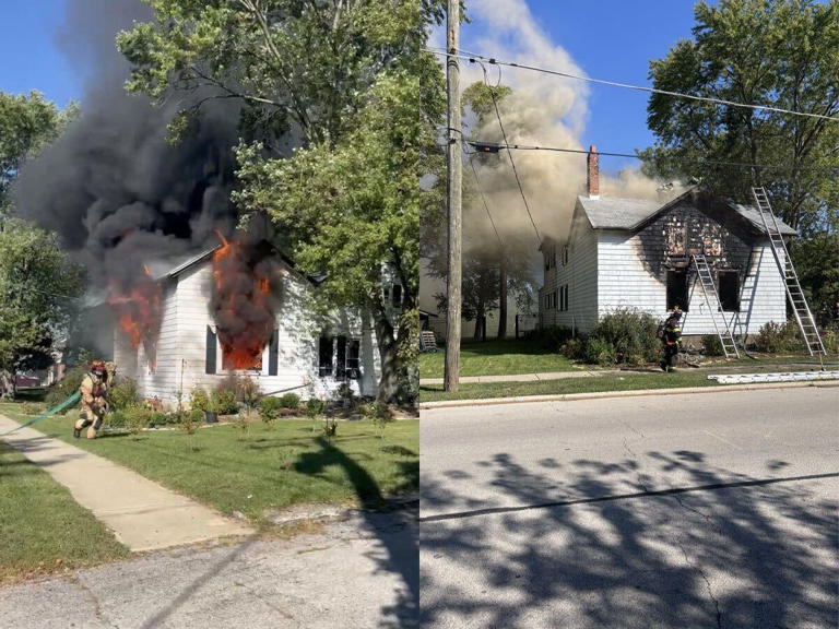 3 Dogs Trapped, Killed In Peotone House Fire: Manhattan Fire