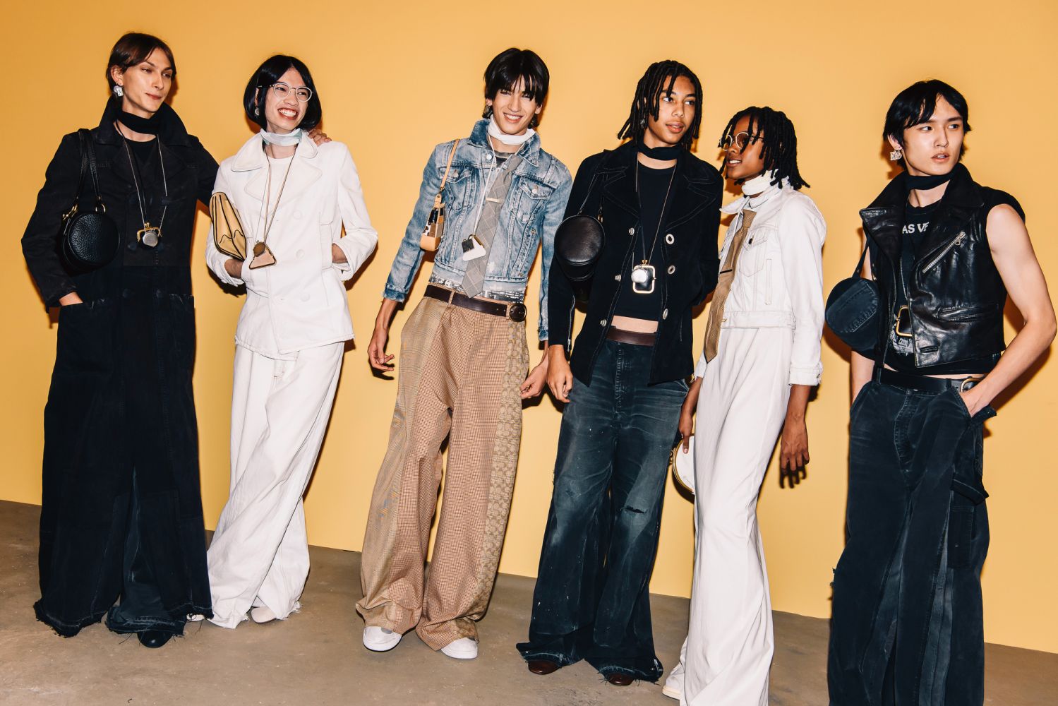 Backstage at Coach Spring 2026 Ready-to-Wear Collection