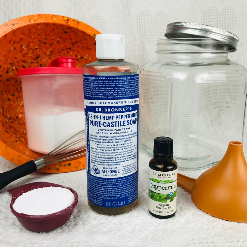 DIY Laundry Detergent That's as Easy as 1-2-3!