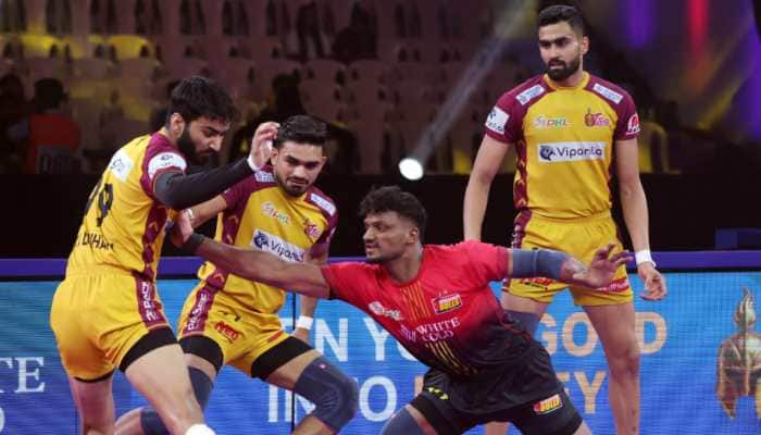 PKL 12: Bengaluru Bulls Make It Four In A Row As Ganesha's Final Raid ...