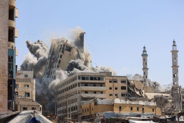 IDF destroys multistory Hamas surveillance tower housing hundreds in ...