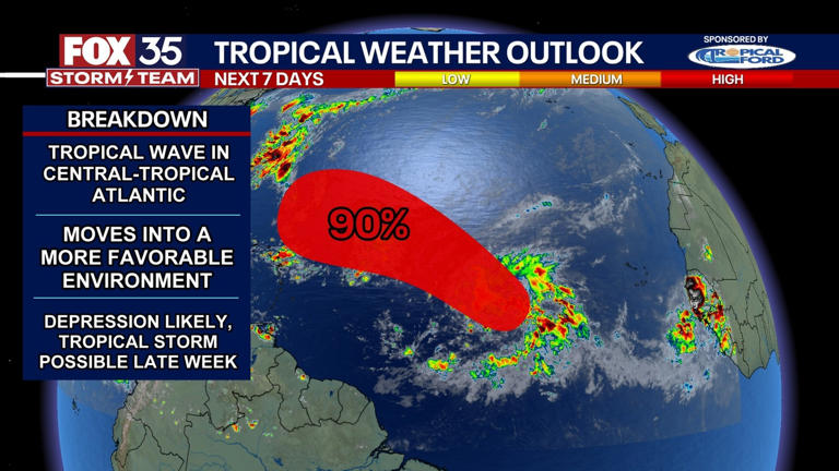 Invest 92L tracker: Tropical depression or Tropical Storm Gabrielle ...