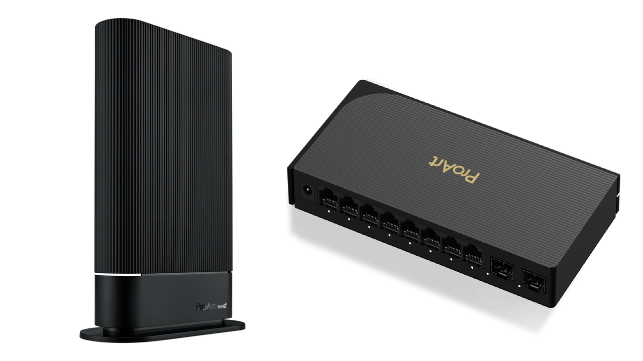 Asus launches ProArt studio router and switch built to move 8K files at ...