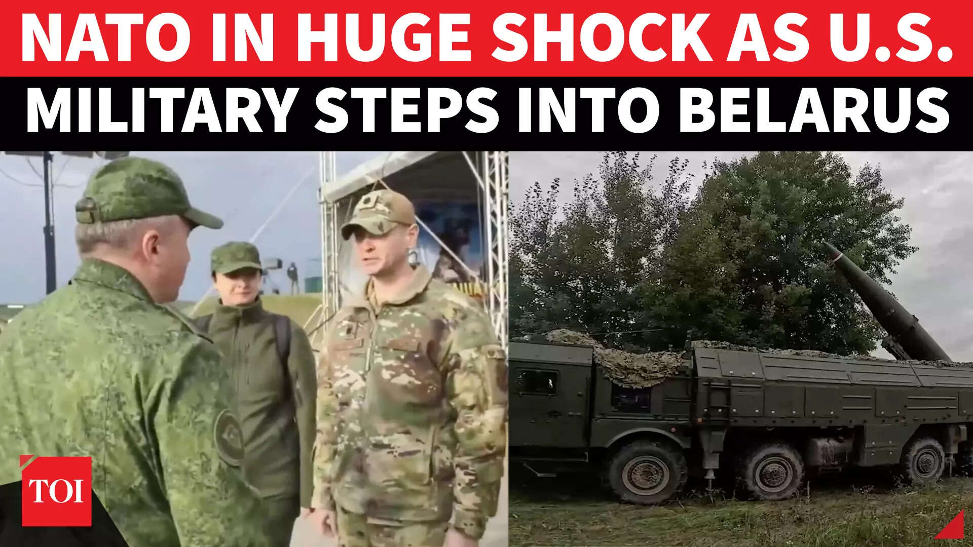 SHOCK ENTRY: U.S Military Officials In Belarus; Hold Brief Talks With ...