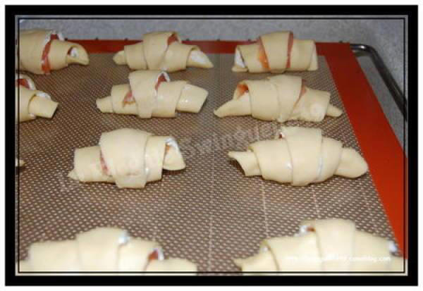 Mini croissants apéro