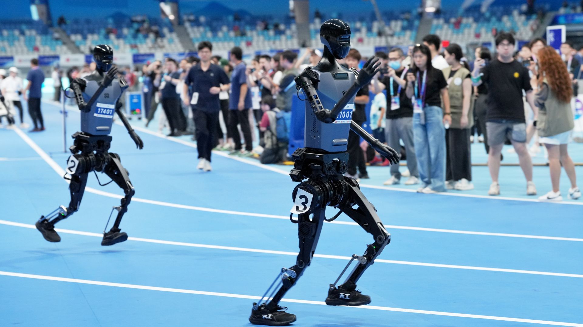 Humanoid robot that won marathon now laces up as sneaker tester in China