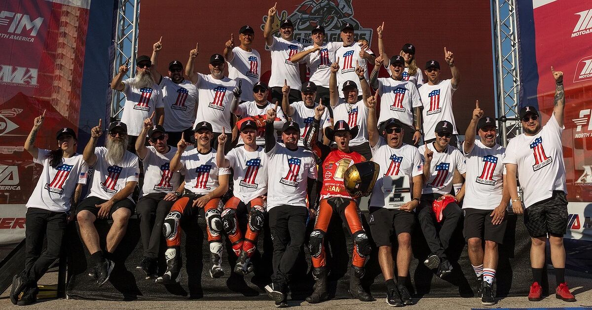 Kyle Wyman Wins 2025 MotoAmerica King Of The Baggers Championship