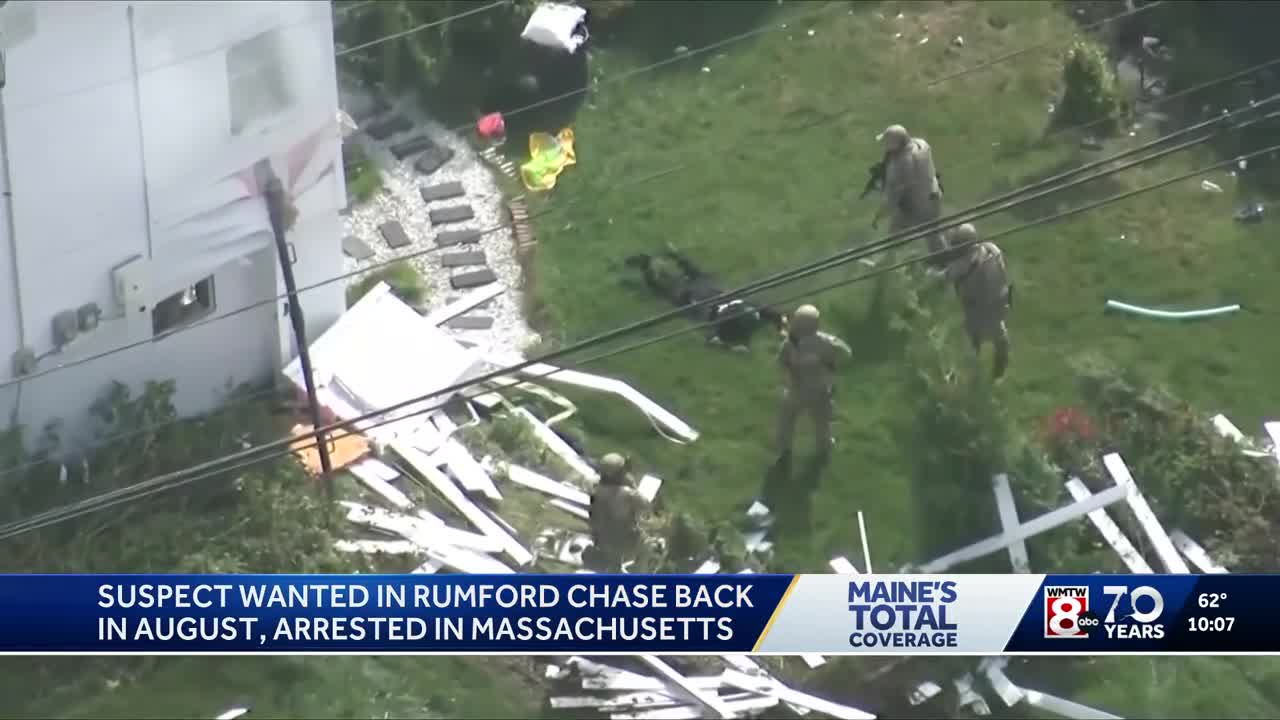 Suspect wanted in Rumford chase, shooting arrested during FBI operation ...
