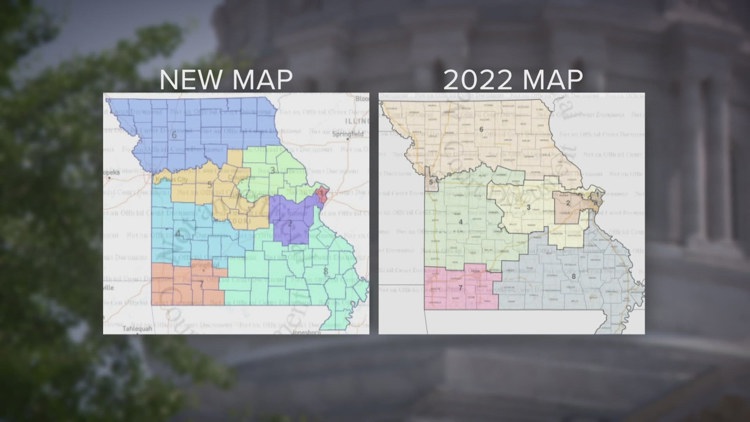 Missouri's new congressional map faces legal challenges and citizen ...