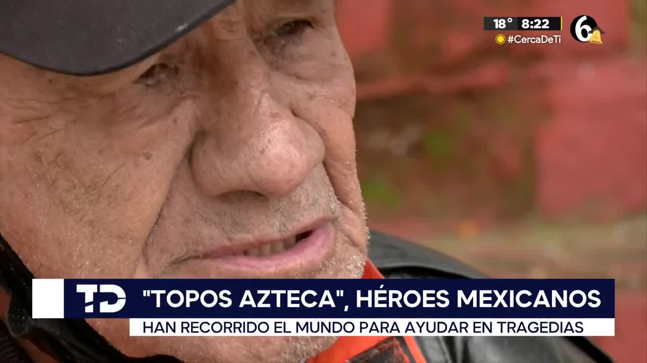 Topos Azteca: Los héroes mexicanos que ayudan en tragedias en el mundo ...
