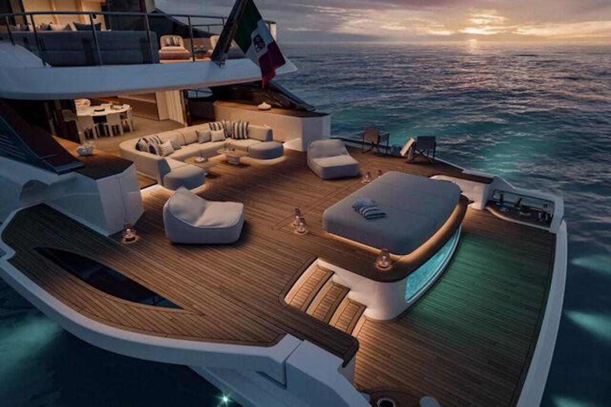 Un’oasi galleggiante: il nuovo Oasis 42M è il superyacht dei sogni