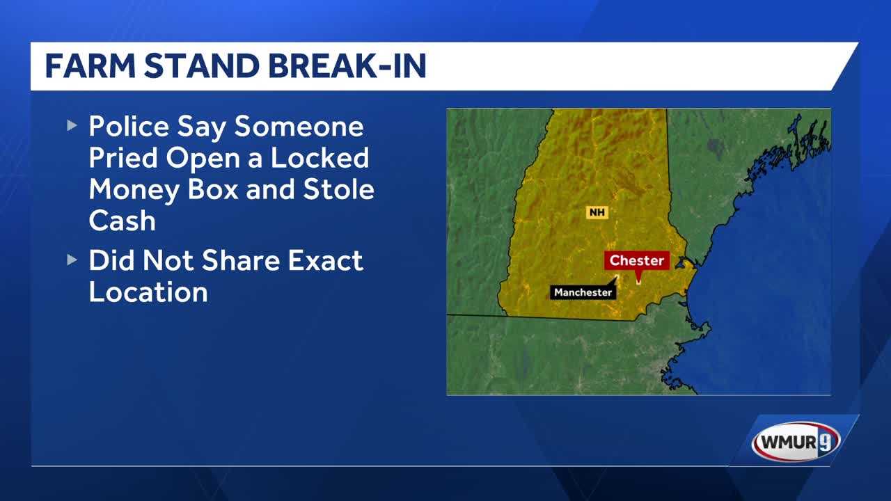 Chester police warn farmers after recent farm stand break-in