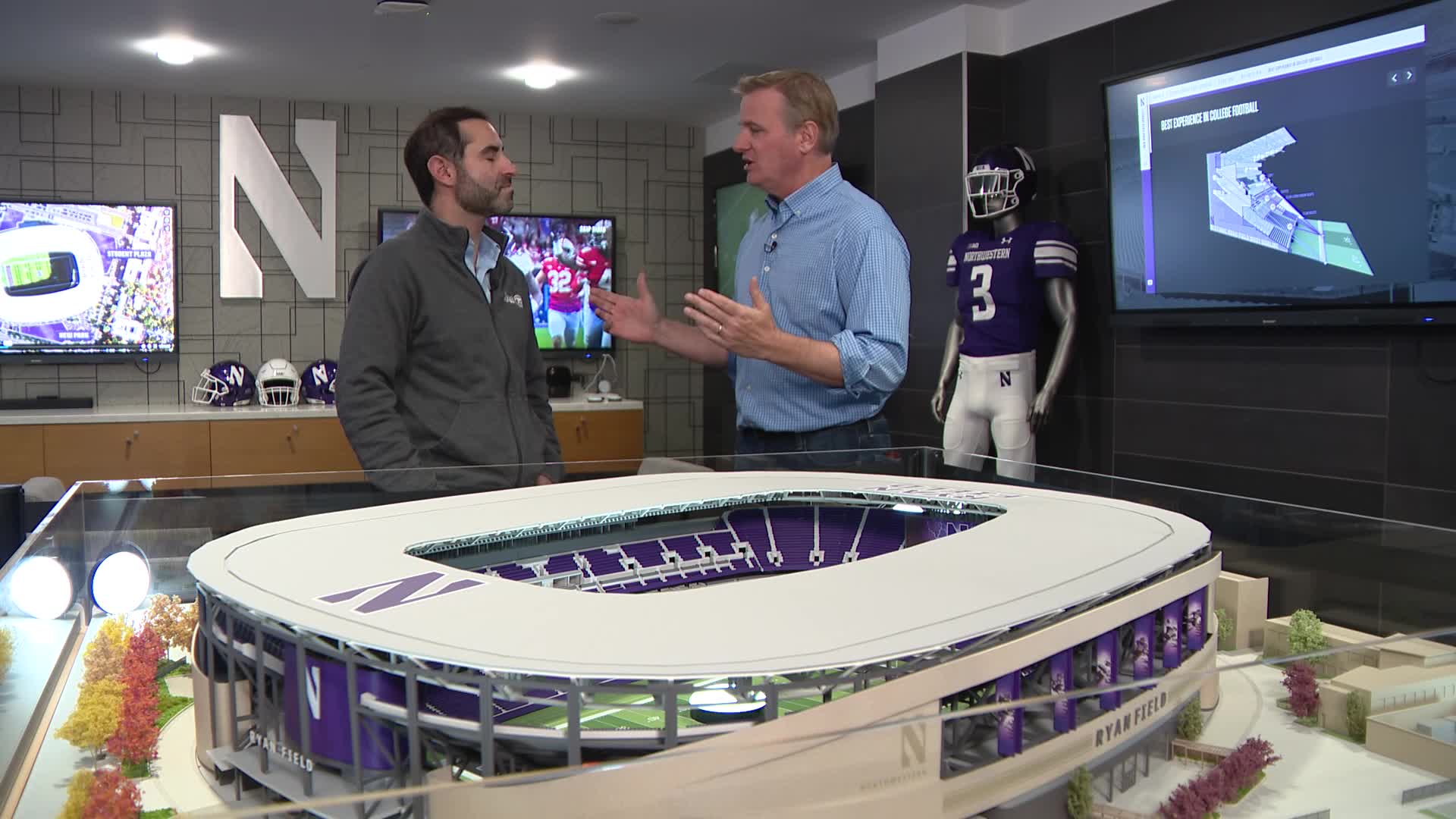 Josh Frydman Tours Construction of the New Ryan Field