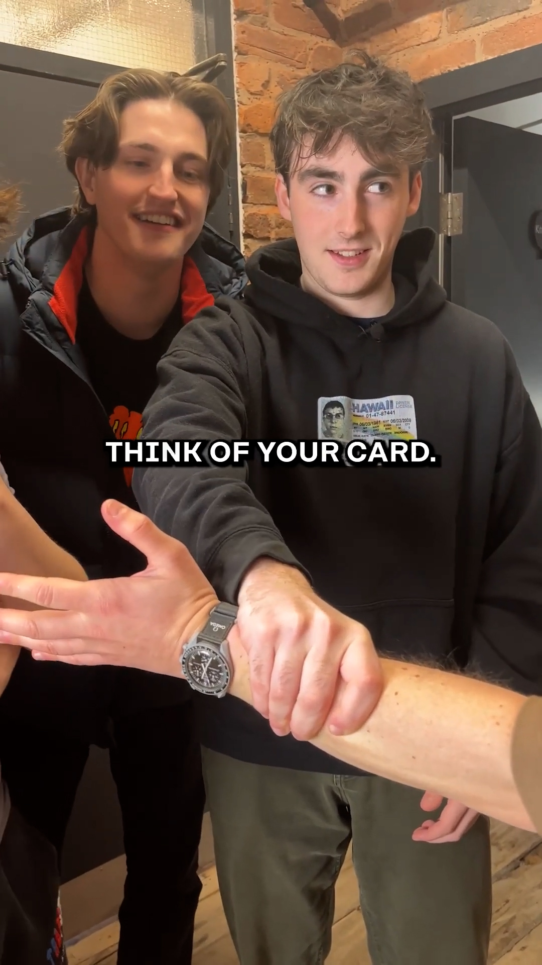 Card Prediction Bruise Trick