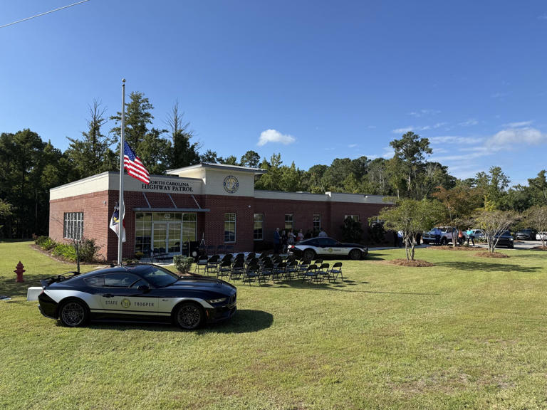 NC State Highway Patrol holds ribbon-cutting ceremony for new district ...
