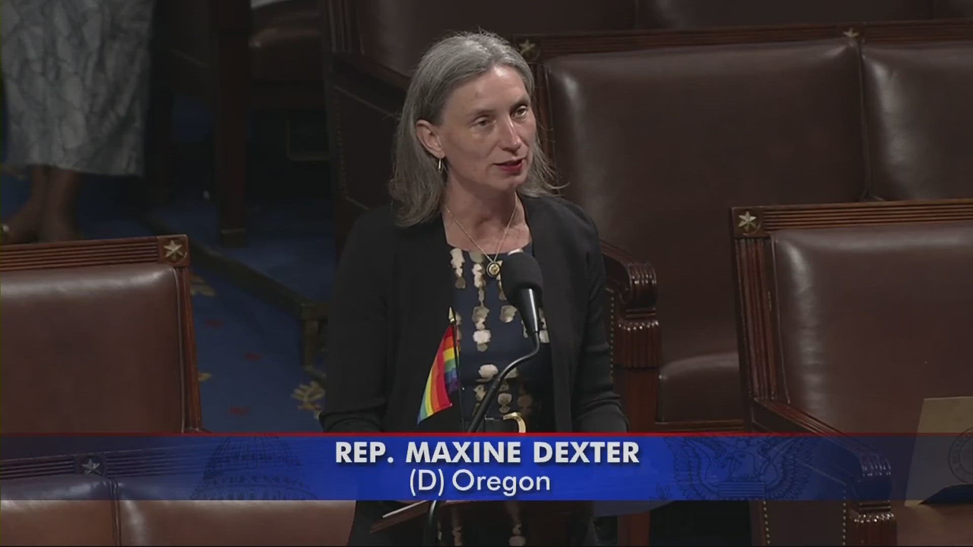 Oregon Rep. Maxine Dexter defends Pride flags from military ban