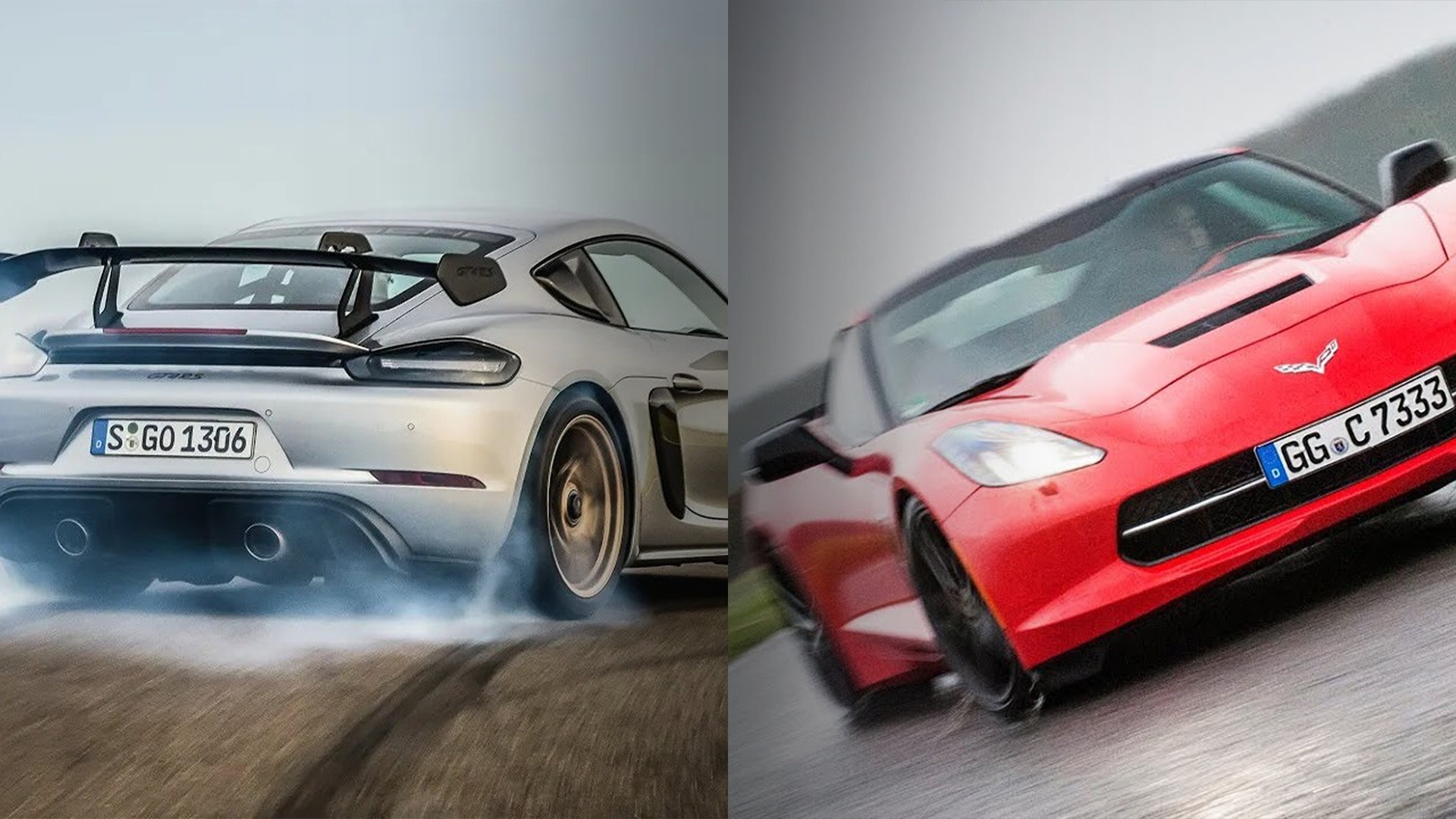 Porsche 718 Cayman GT4 RS vs Chevrolet Corvette Stingray C7