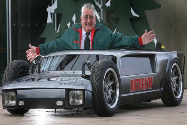 Hampshire was home to 'world's flattest car' in 2006