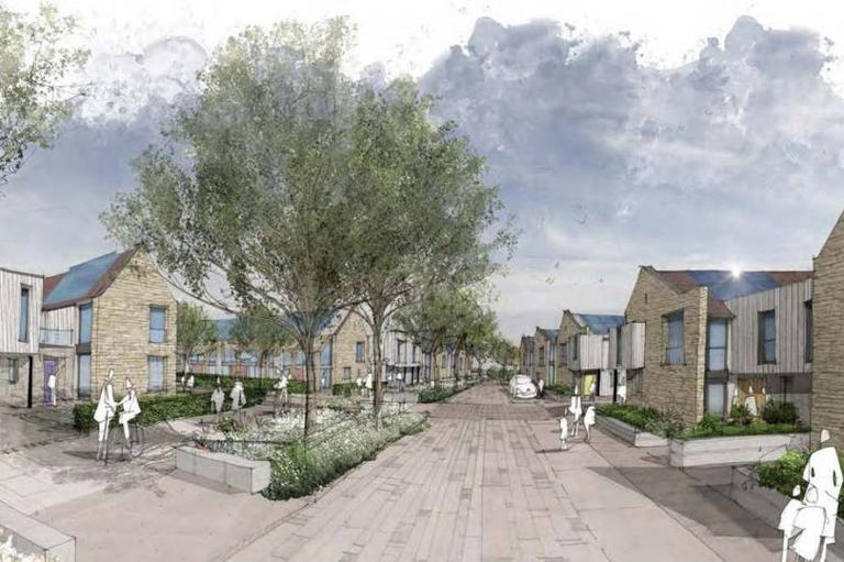 Somerset village homes plans for site near secondary school