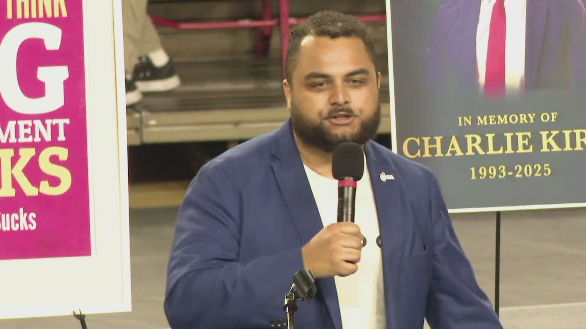 Speaker calls Charlie Kirk 'light in a very dark world' at ASU vigil