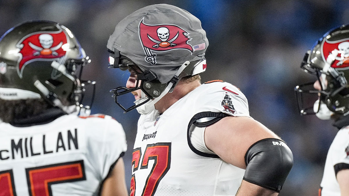 Buccaneers’ Luke Goedeke gets official injury update amid Texans clash