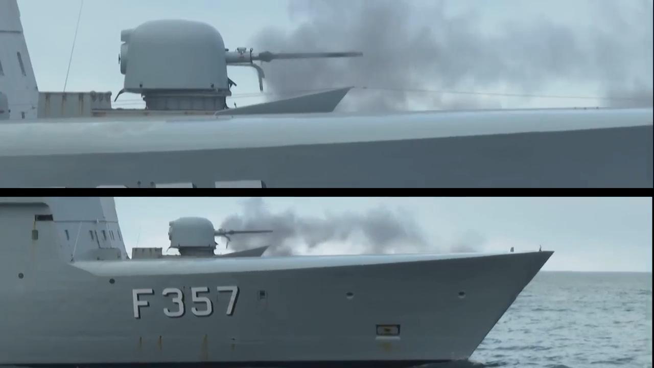 Denmark leads military exercise in seas off Greenland's coast