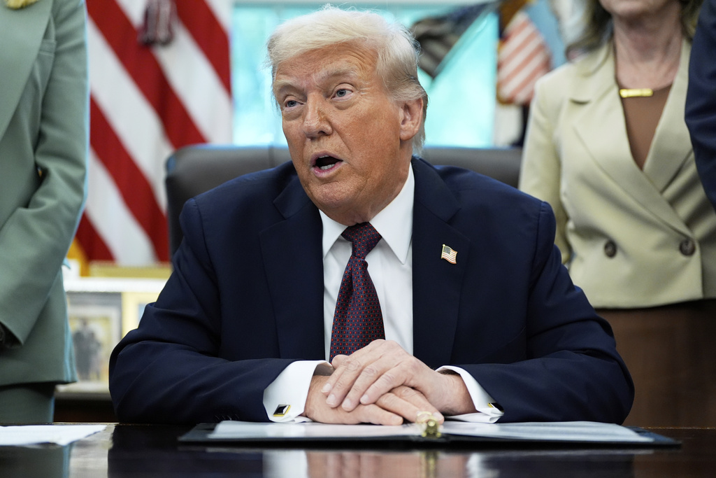 Trump says the US military again targeted a boat allegedly carrying ...