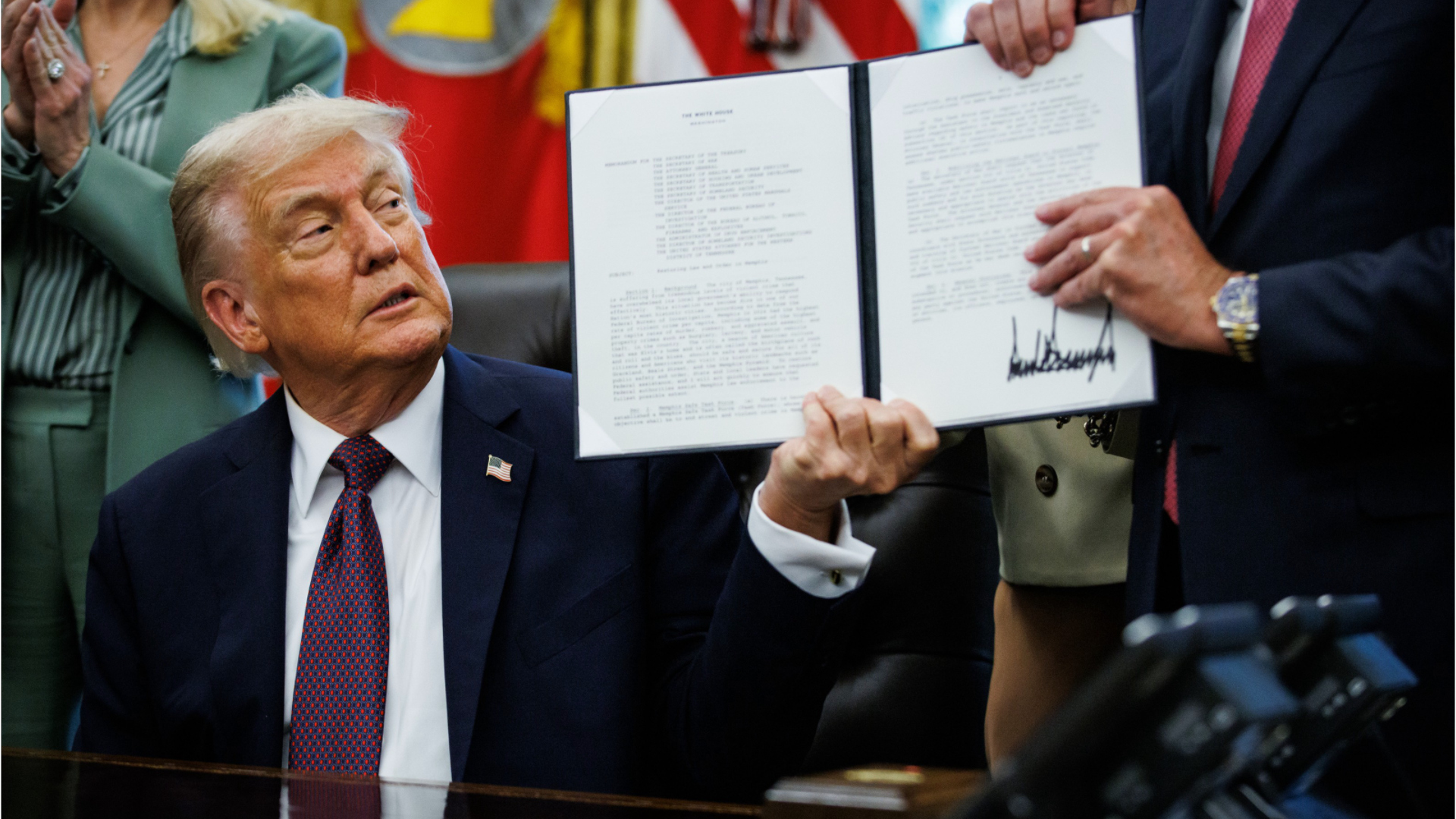 Trump Launches Federal Task Force to Tackle Crime in Memphis