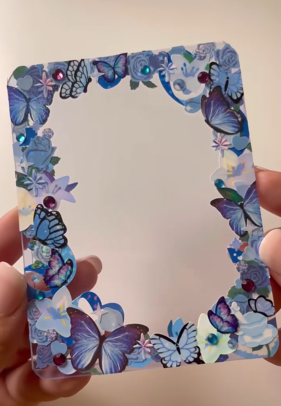 Blue Butterfly Toploader Deco – Satisfying ASMR
