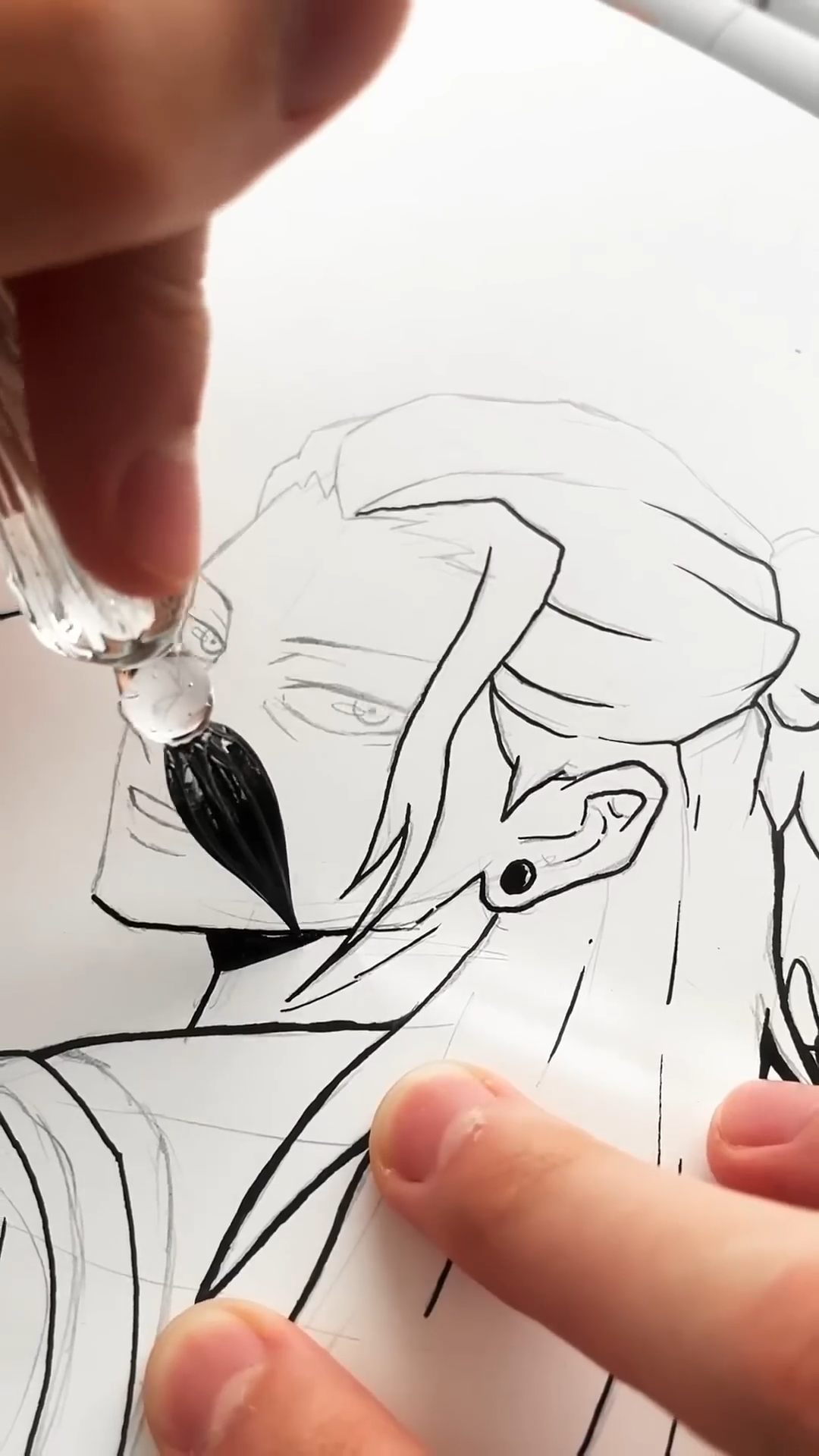 Glass Dip Pen Drawing Challenge