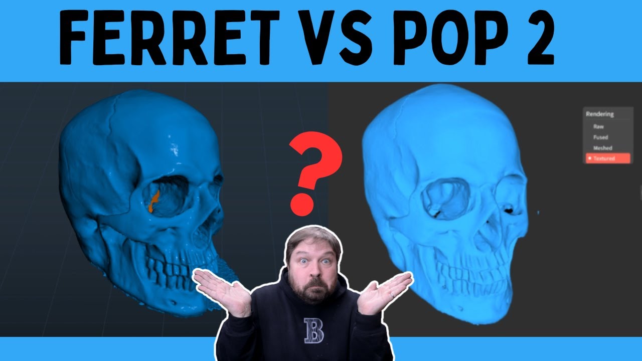Creality vs RevoPoint : Le Combat des Scanners 3D [CR-Scan Ferret vs POP2]
