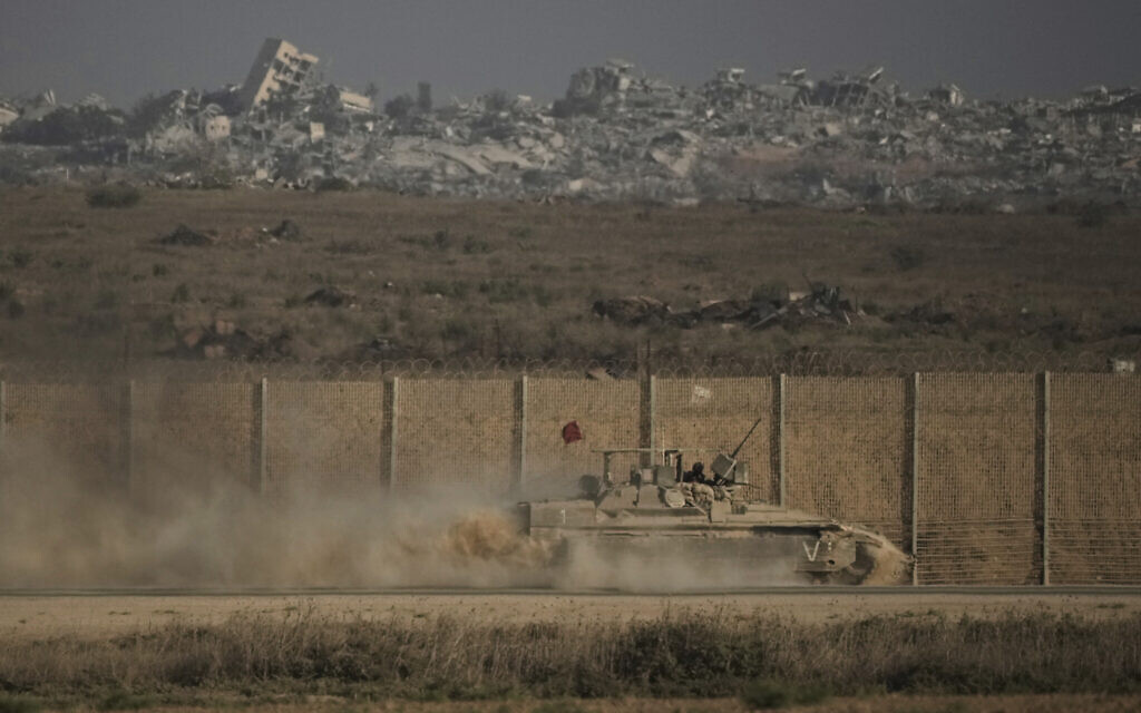 IDF says two divisions begin expanded ground operation in Gaza City