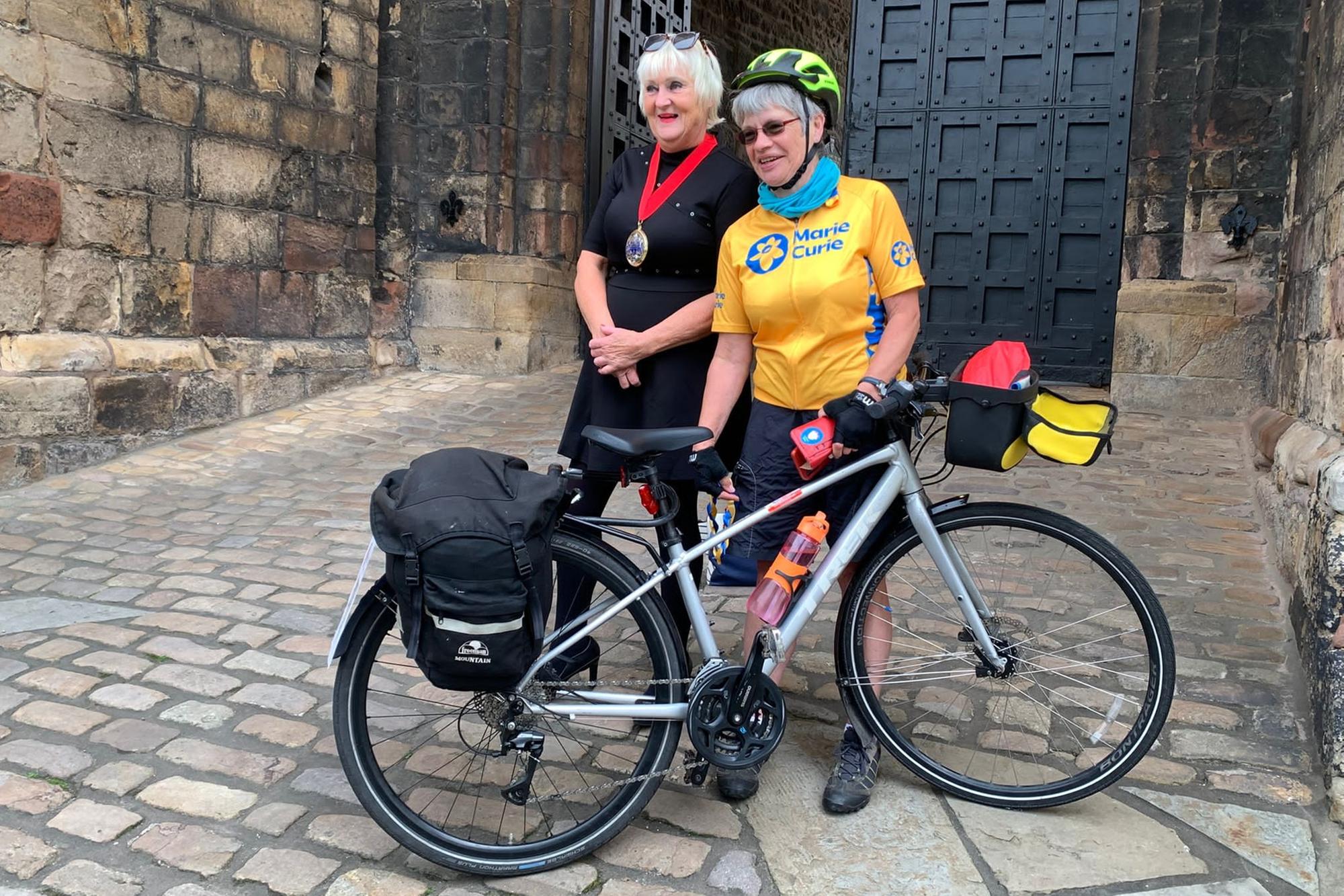Lancaster cyclist raises £2,600 for Marie Curie doing 300-mile solo bike ride