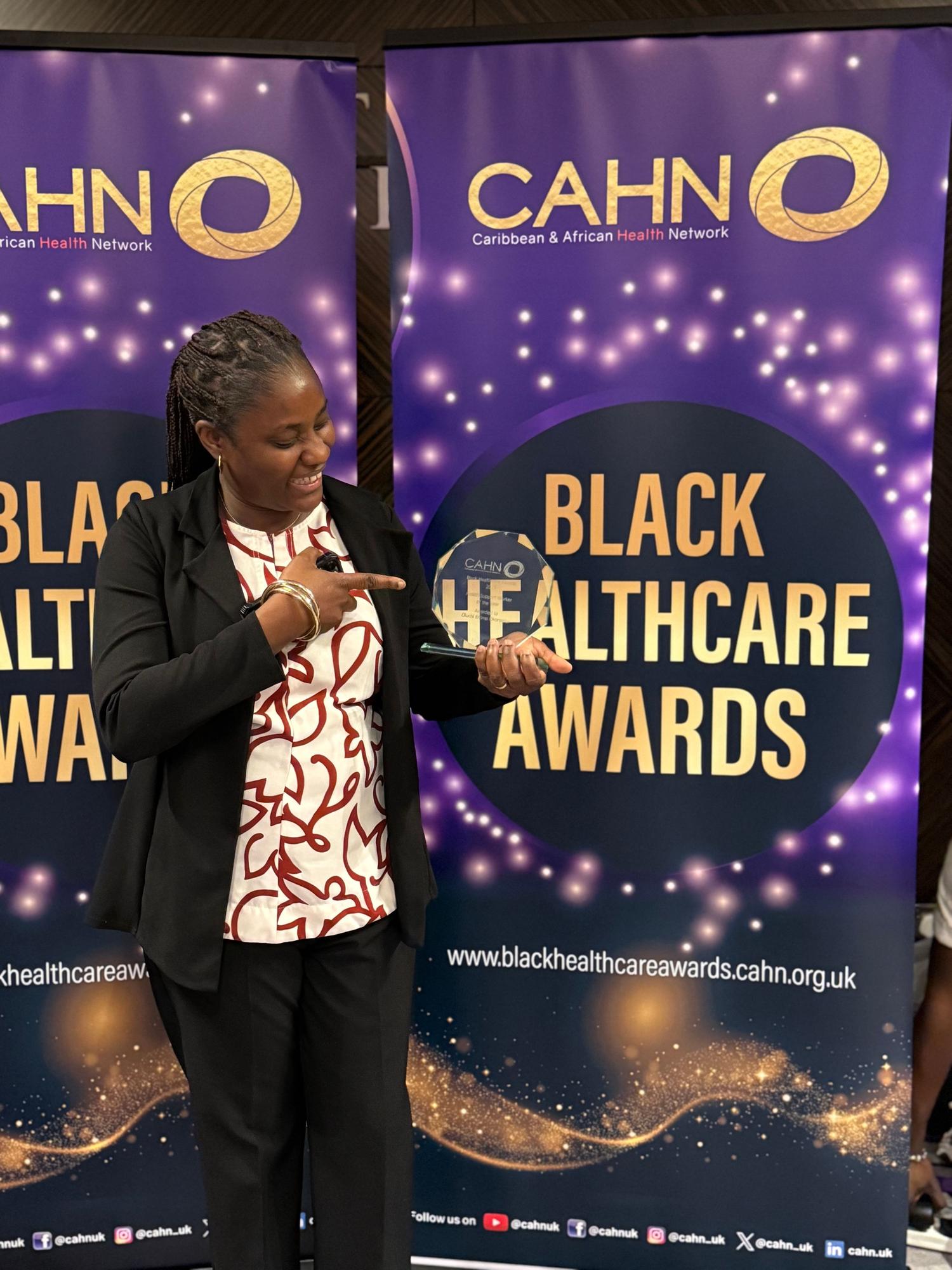 From miracle to milestones – How Oluchi became Support Worker of the Year