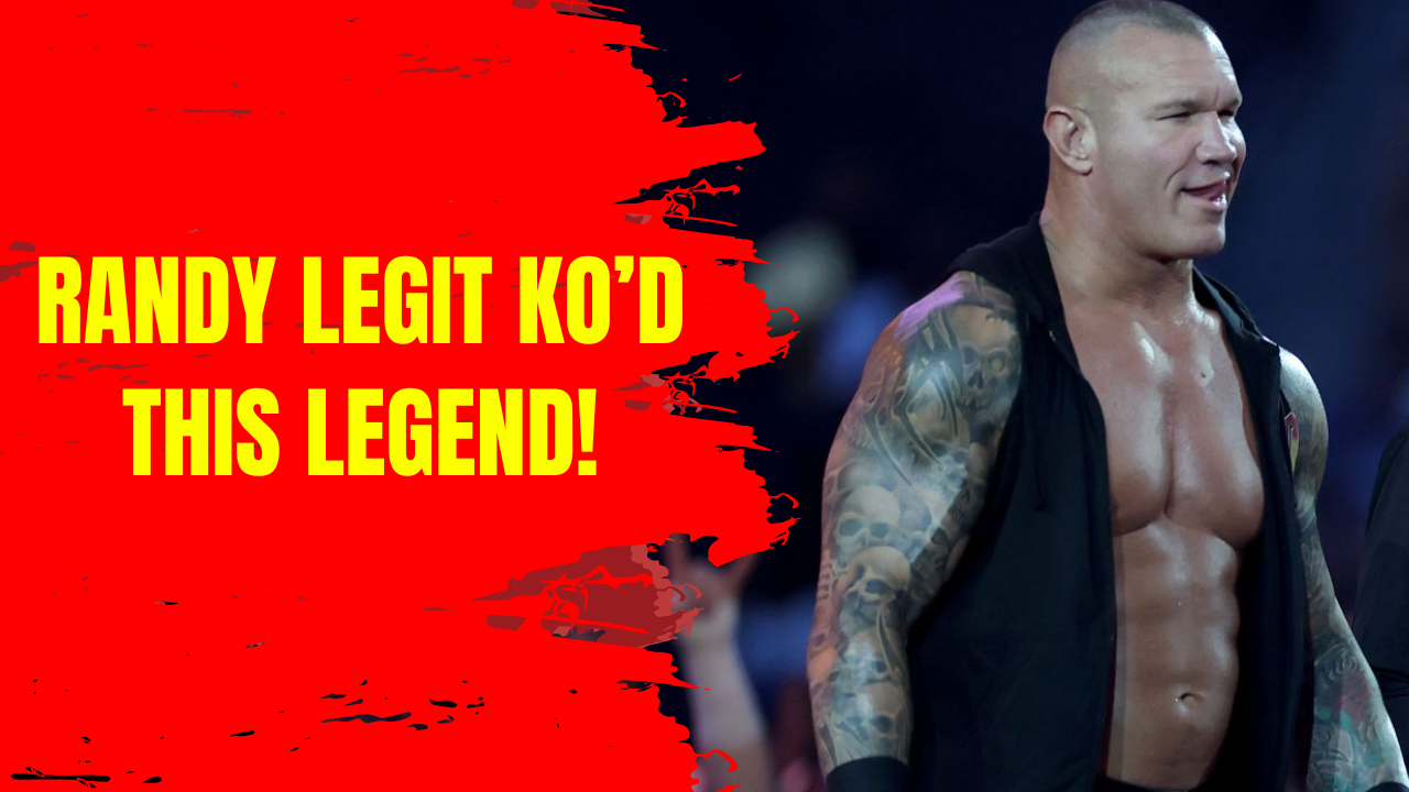 Randy Orton once knocked out a WWE legend so hard it made him regret it